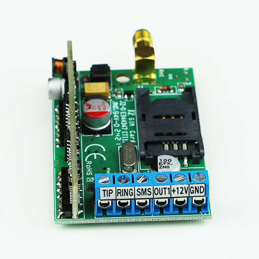 EasyLine GSM 48/72V line simulator with 1 input and 1 output