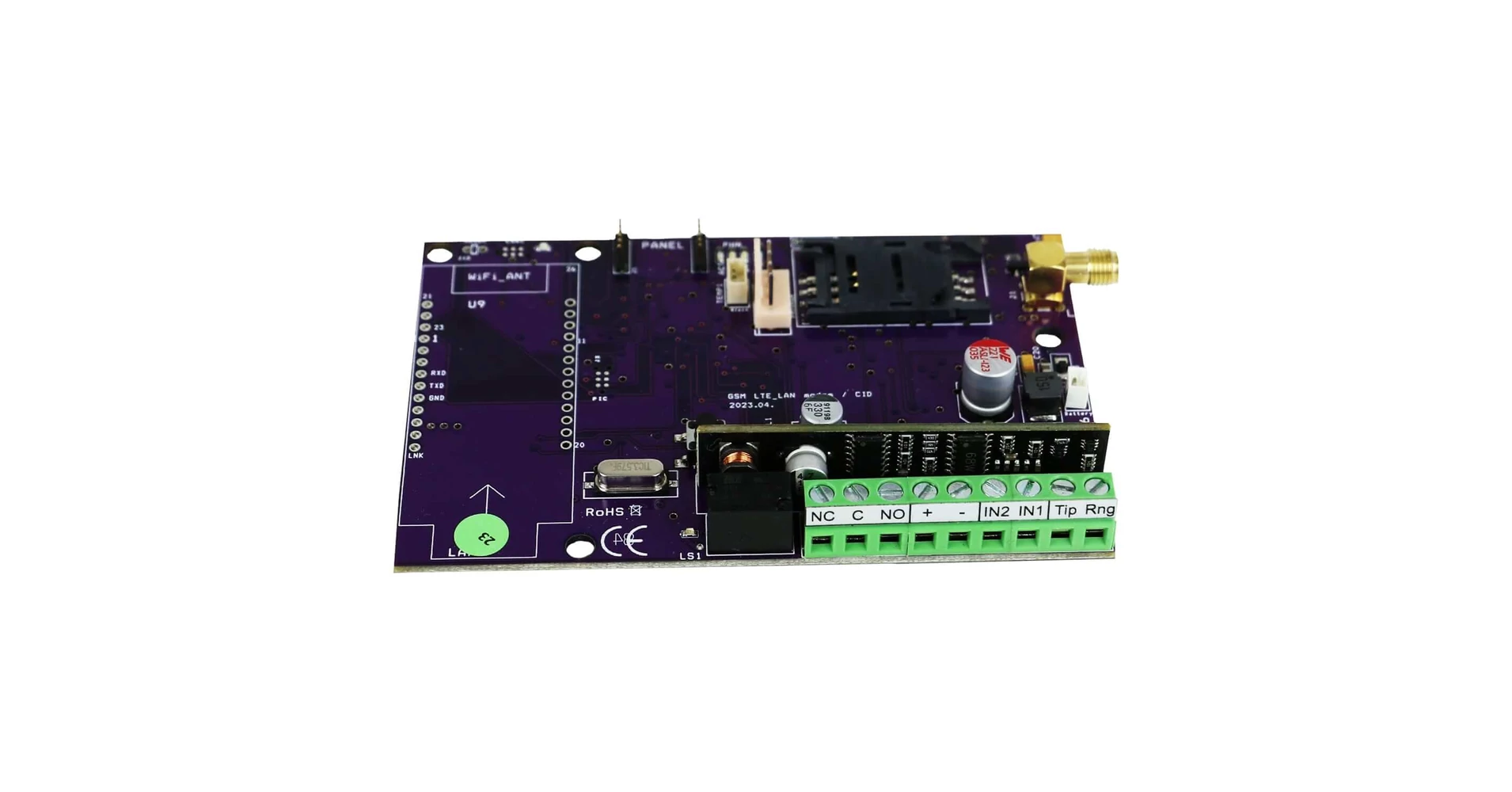 ProLine 4G Cloud 48/72V PSTN line simulator with inputs and outputs