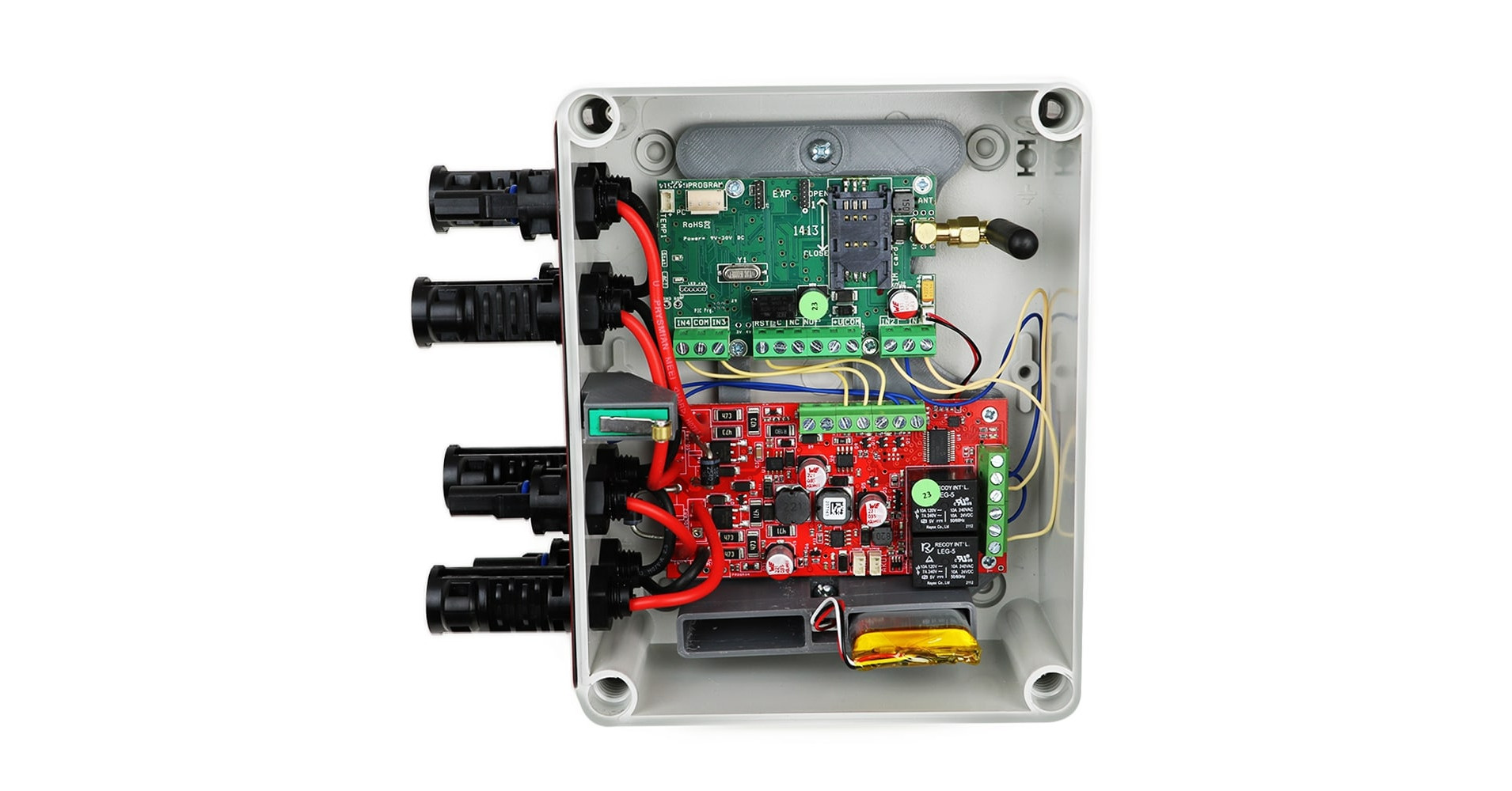 ASC Solar Sentry 4G- solar protection against theft, failure operation